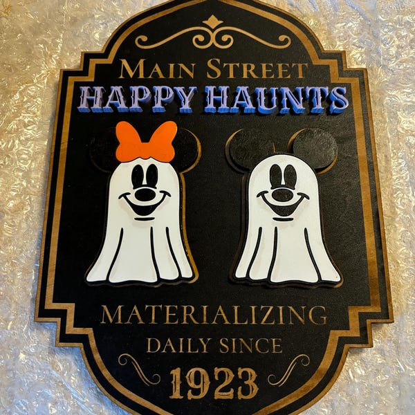 Disney Main Street Sign | Classic Disney Decor | Disney Home Decor ...