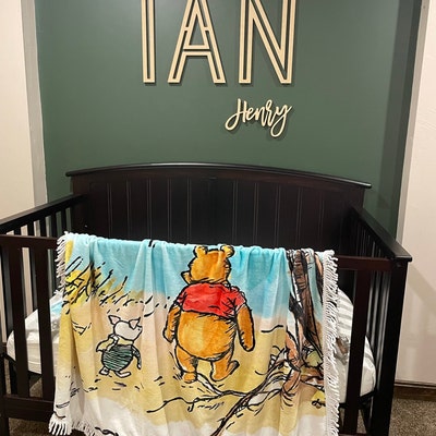 Stacked Custom Name Sign First & Middle Name Sign Wood Name - Etsy