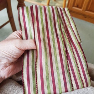 French Damask Wire Edged Wired Edge Ribbon, 1.5 Wide 15 Colours Wedding ...