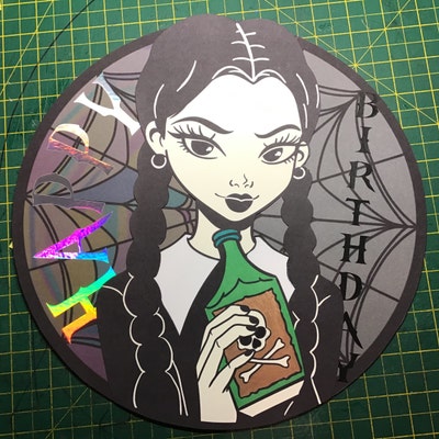 Wednesday Font Alphabet Letters for Addams Family, Full of Woe ...