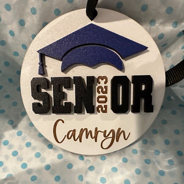 Personalized Class of 2026 Ornament for High School Seniors as a ...