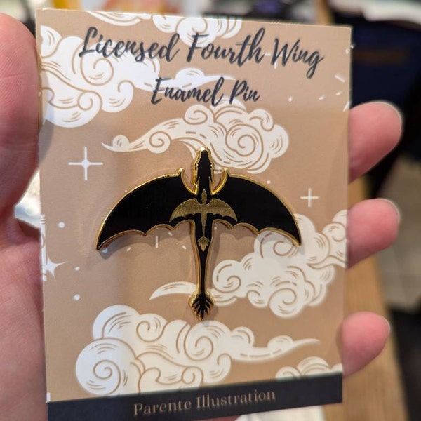 Violet's Tattoo Enamel Pin | Fourth Wing Merchandise | Rebecca Yarros ...