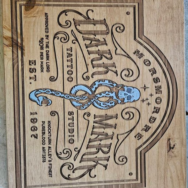 The Burrow Sign- Wizardly Fan Art! - Etsy