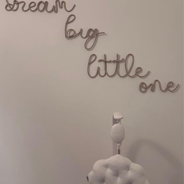 Name Sign for Nursery - Personalised Wire Word Sign - New Baby Gift - Etsy