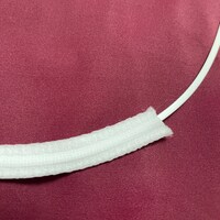 1/2 Yard White Nylon Non Stretch Bridge Cup Lining Stabilizer 60 Wide ...