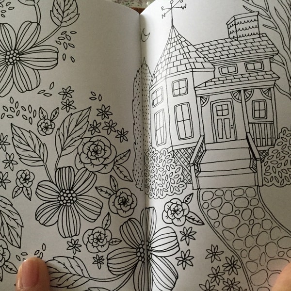 COLORING BOOK Volume 3 - Traveler's Notebook Insert Available in 7 ...