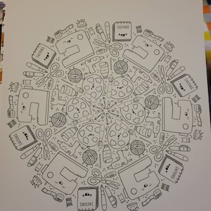 Yippee Kawaii Yay Volume 1, Coloring Book, Mandala Magic, Adult ...