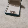 Girl's Gold Flower Ring, Girls Flower Birthstone Ring, Teen Girls Gold ...