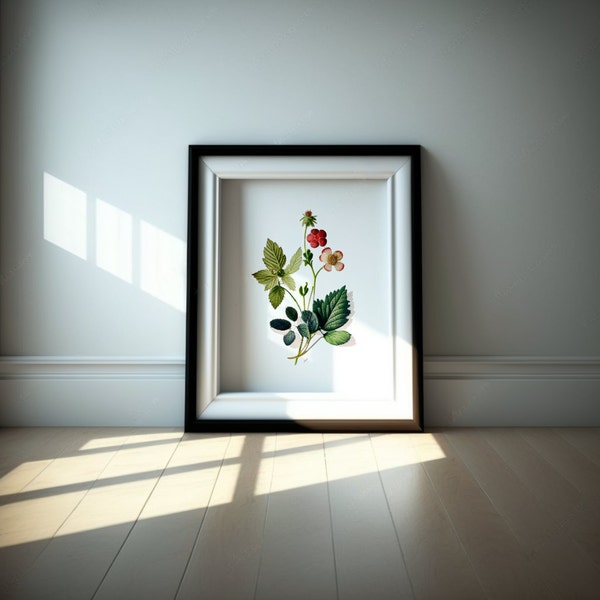 Vintage Gold Frame Mockup, Simple Gold Frame Mockup, Elegant Gold Frame ...