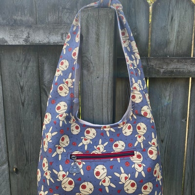 Delilah Bag Sewing Pattern, Bohemian Shoulder Bag, Hippie Crossbody ...
