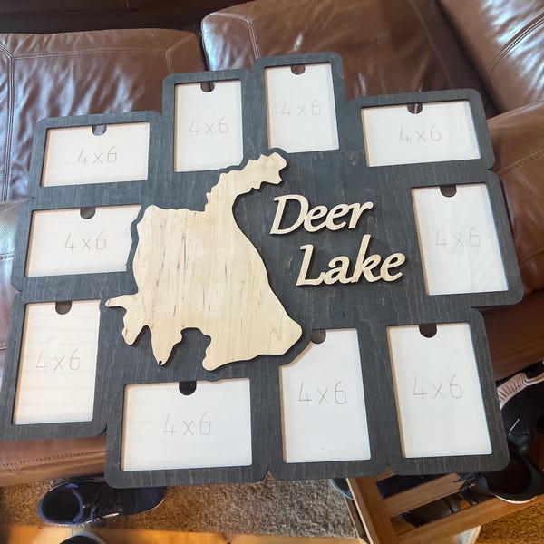 Big Family Picture Frame Collage Wall Mounted Photo Collage Multiple ...