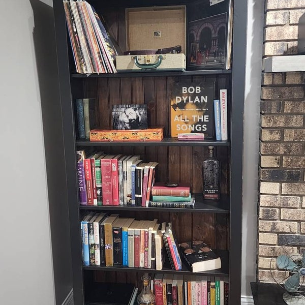 Bookcase - Amish Handmade Bookshelf - 4 Shelf Multipurpose Cabinet ...