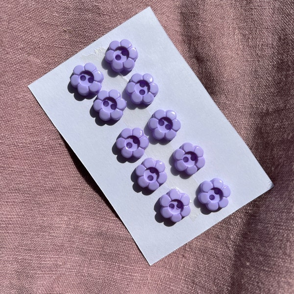 Yellow and Black Sunflower Shank Flower Buttons, Perfect for Crafting ...