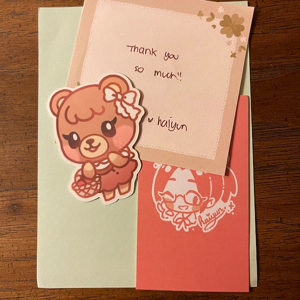 ACNH Cottagecore Stickers / Animal Crossing Water Bottle, Laptop ...