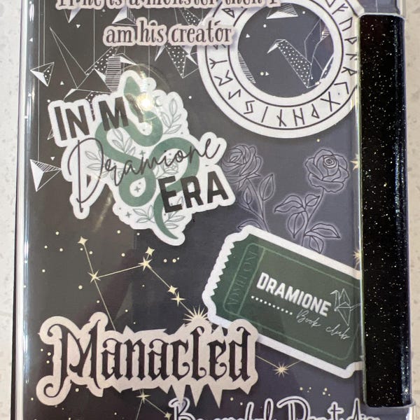 DRAMIONE Sticker Bundle | Dramione Fanfiction Sticker PNG SVG ...