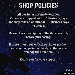 Returns and Refunds Policy Template for Etsy Shop, Etsy Shop Policies ...