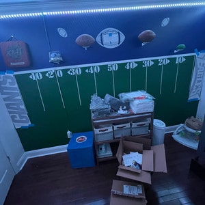 NFL DIY Custom Personalized Gift Football Field Wall Kit 1 Decals You ...