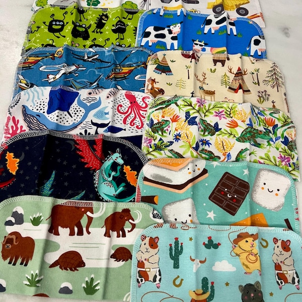 Individual Prints No Paper Towels // Set of 12 No Paper Towels ...