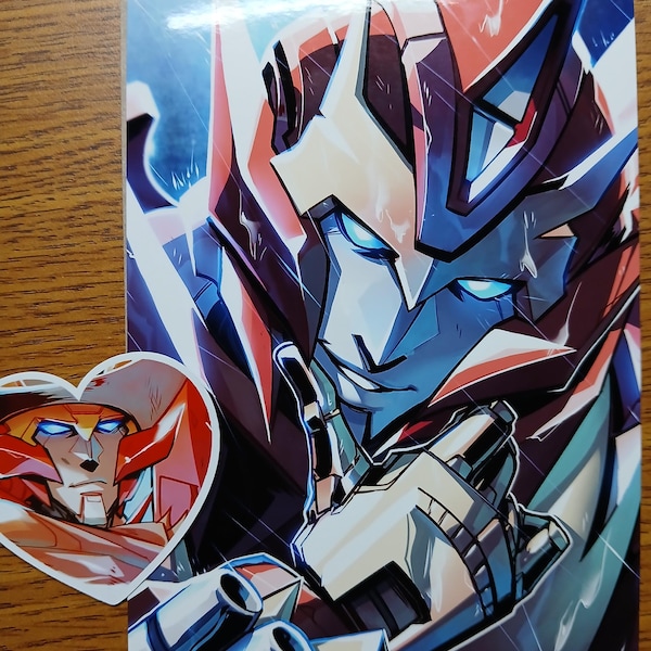 Megatron Transformers MTMTE Print - Etsy