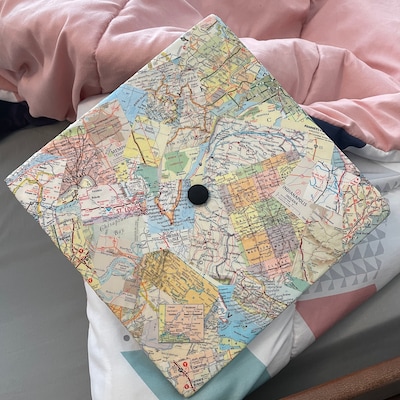 Vintage Map Scrap Pieces, Geography Project, Scrapbook Map, Ephemera ...