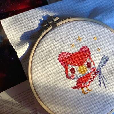 Animal Crossing Celeste Cross Stitch Pattern - Etsy