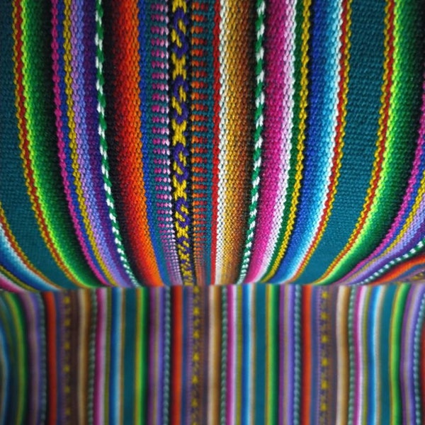 Aguayo Authentic Manta Peruvian Fabric, Inca Design Blanket , Artisan ...