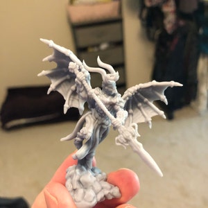 Bahamut Avatar Miniature for Dungeons and Dragons - Etsy