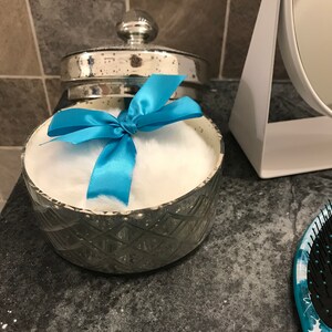 Black Lollipop Body Powder Puff Shaggy Dusting Powder Puff - Etsy