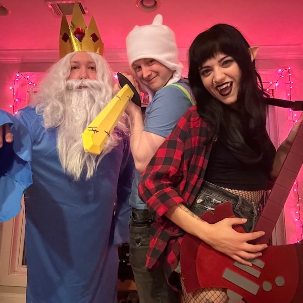 34" Adult Marceline's Axe Guitar From Adventure Time Cosplay Replica ...