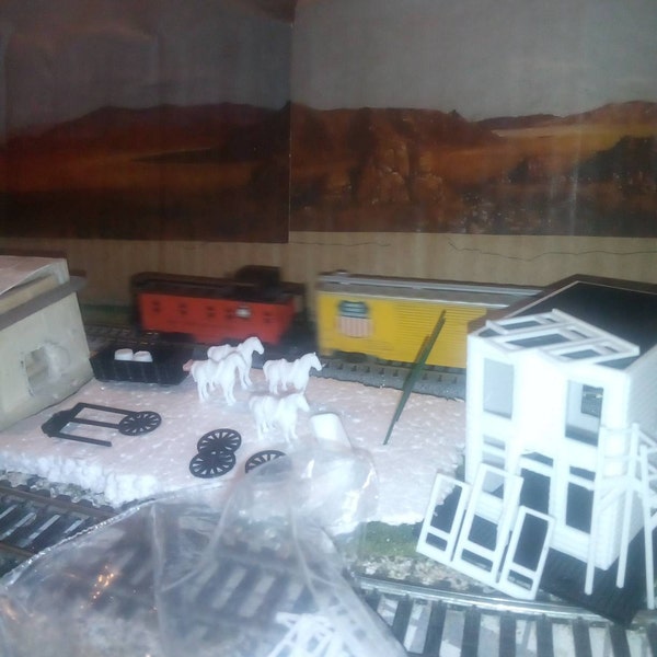 N Scale 3D Printed Model Old Wild West Building Kit-saloon- Kit With ...