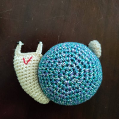 Crochet Snail Tape Measure, Crochet Snail, Handmade Snail Tape Measure ...