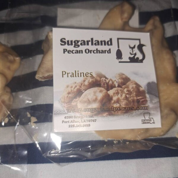 10 Pack (20 Pieces) of Old Fashion Authentic Pralines / Pecan Candy ...