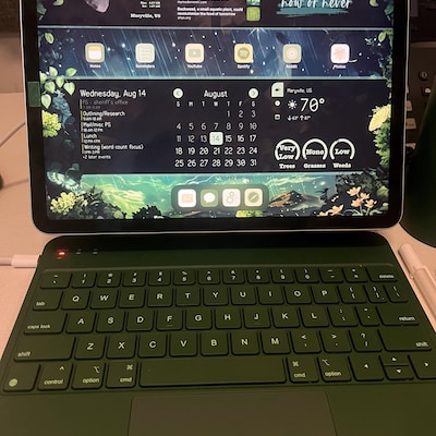 Aesthetic Winter Ios17 Theme Pack Christmas iPad App Icons Snowy ...