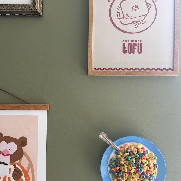 Hanging Faux Food Cereal Wall Art Decor Bespoke Lucky Charms Fruit ...
