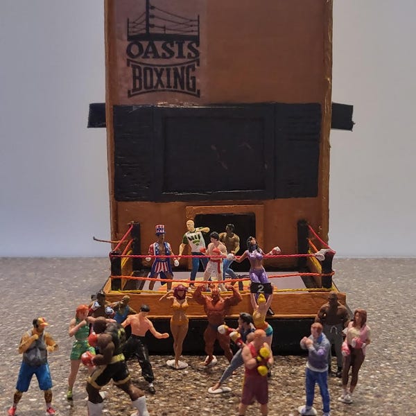1:64 Miniature Human Figures Resin / Unpainted Great for Dioramas Hot ...