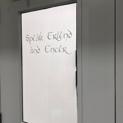 Gandalf's Mark Window Decal, Lord of the Rings Inspired Car Decal, Lotr ...