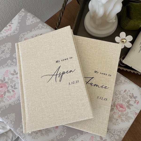 Slip-in Linen Photo Album Binder W/ 20 Sheets (design 5) - Wedding ...