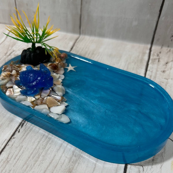 Pink and Pearl Resin Trays/resin Tiered Trays/pink Pearl Cupcake Holder ...