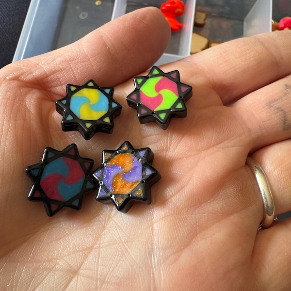 Spider Kandi Beads for Spooky Halloween Kandi | Packs of 5, 10, 20, or ...