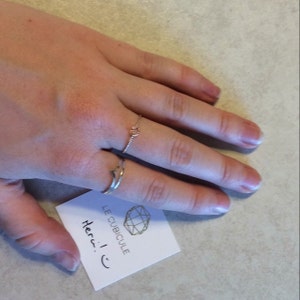 Pointy Ring Recycled Sterling Silver Ring - Etsy