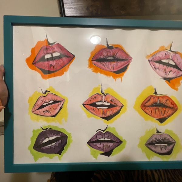 Confetti Primary, Modern Picture Frame, .875" Wide, Various Colors, 35 ...