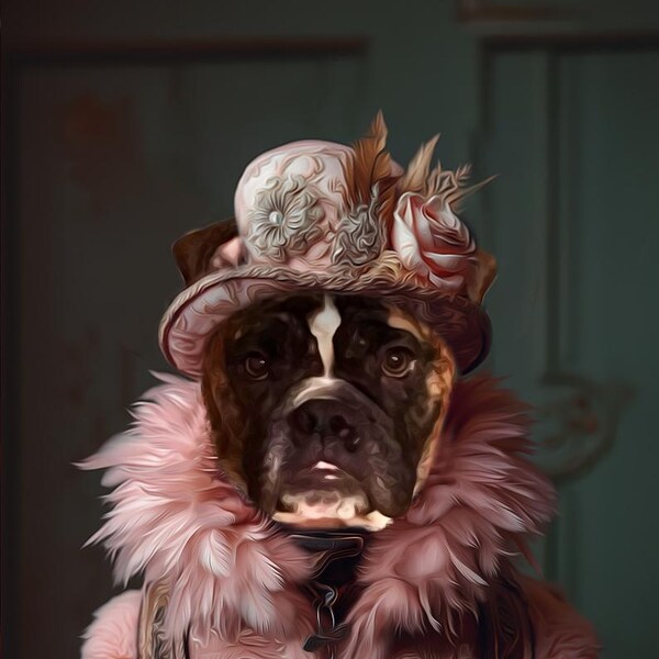 Commender Pet Portraits, Regal Pet Portraits, King Pet Portraits, Royal ...