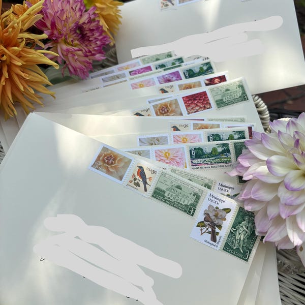 10 Vintage Unused Giant Sequoia Mail Stamps / American Trees USPS ...