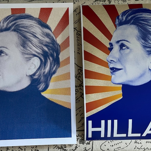11x14 Hillary Clinton Campaign Poster Print - Etsy