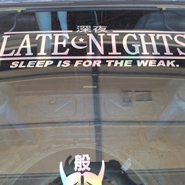 Financial Mistake Jdm Car Decal- Bumper Sticker- Windshield Banner ...