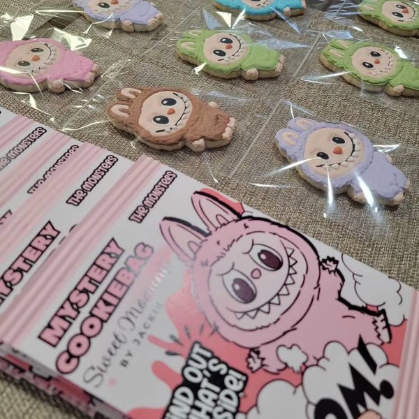 Labubu Printable Chip Bag – Cookie, Snack or Treat Bag Template ...