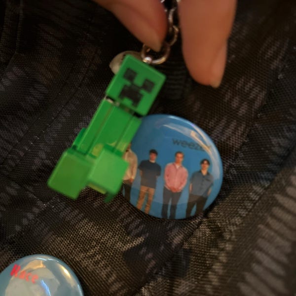 Weezer 1 1/2" Pinback Buttons (custom Made) - Etsy