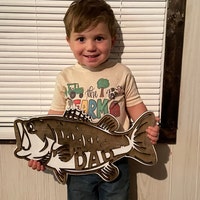 Bass Father's Day Sign-dad-grandpa-uncle-papa-blank One for ...