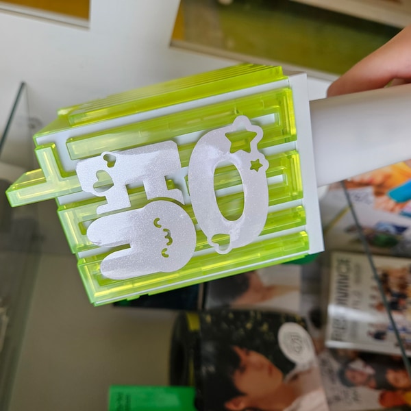 NCT 127 K-pop Emoji Hangul Lightstick Neobong Vinyl Decal Sticker - Etsy
