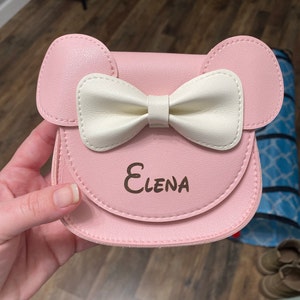 Personalized Round Flower Girl Purse Custom Name Handbag for - Etsy